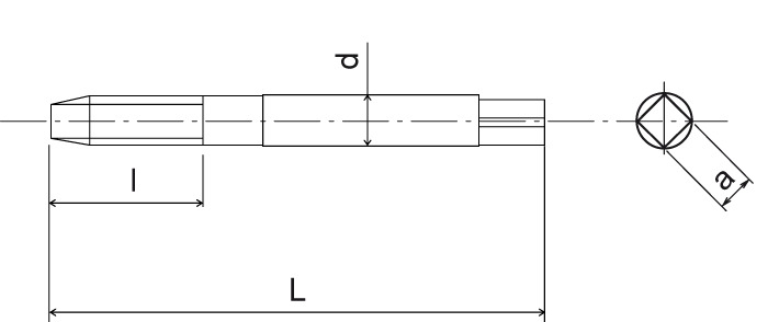 WHR-NI-POT UNJF 1/4-28 | OSG - Gewindebohrer mit Schälanschnitt ...