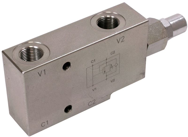 Lasthalteventil LHV-EW-IG 3/4" 120l/min | eShop by Schmitter Hydraulik GmbH