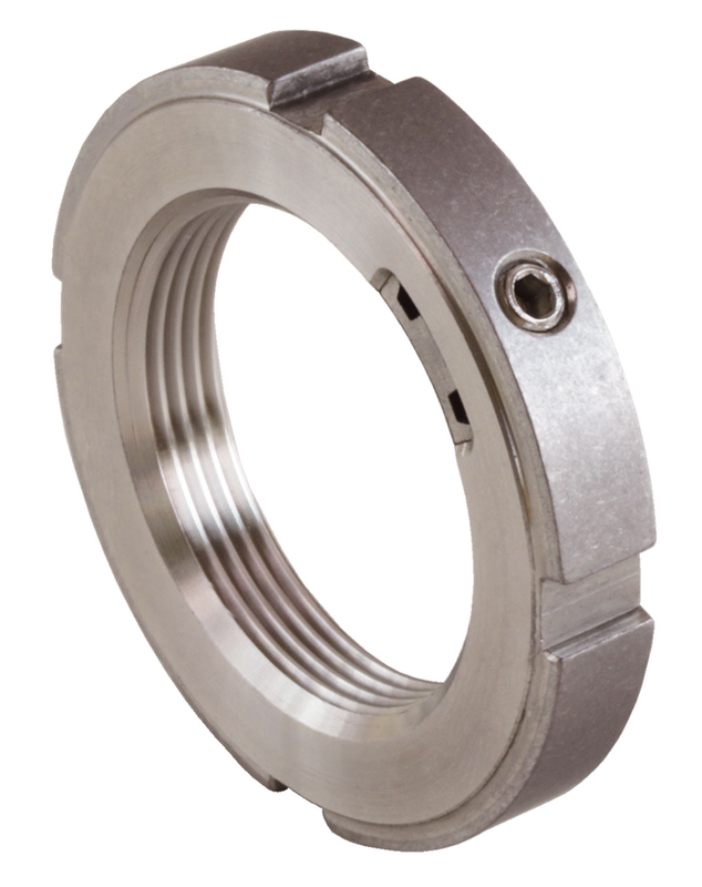 Nutmutter KMK-R Material 1.4301 mit integrierter Sicherung Größe 4 Gewinde M20x1 | eShop by ...
