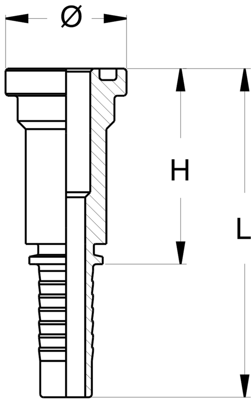 SFS 6000 PSI 1/2\" DN 12 Flansch | eShop by Schmitter Hydraulik GmbH